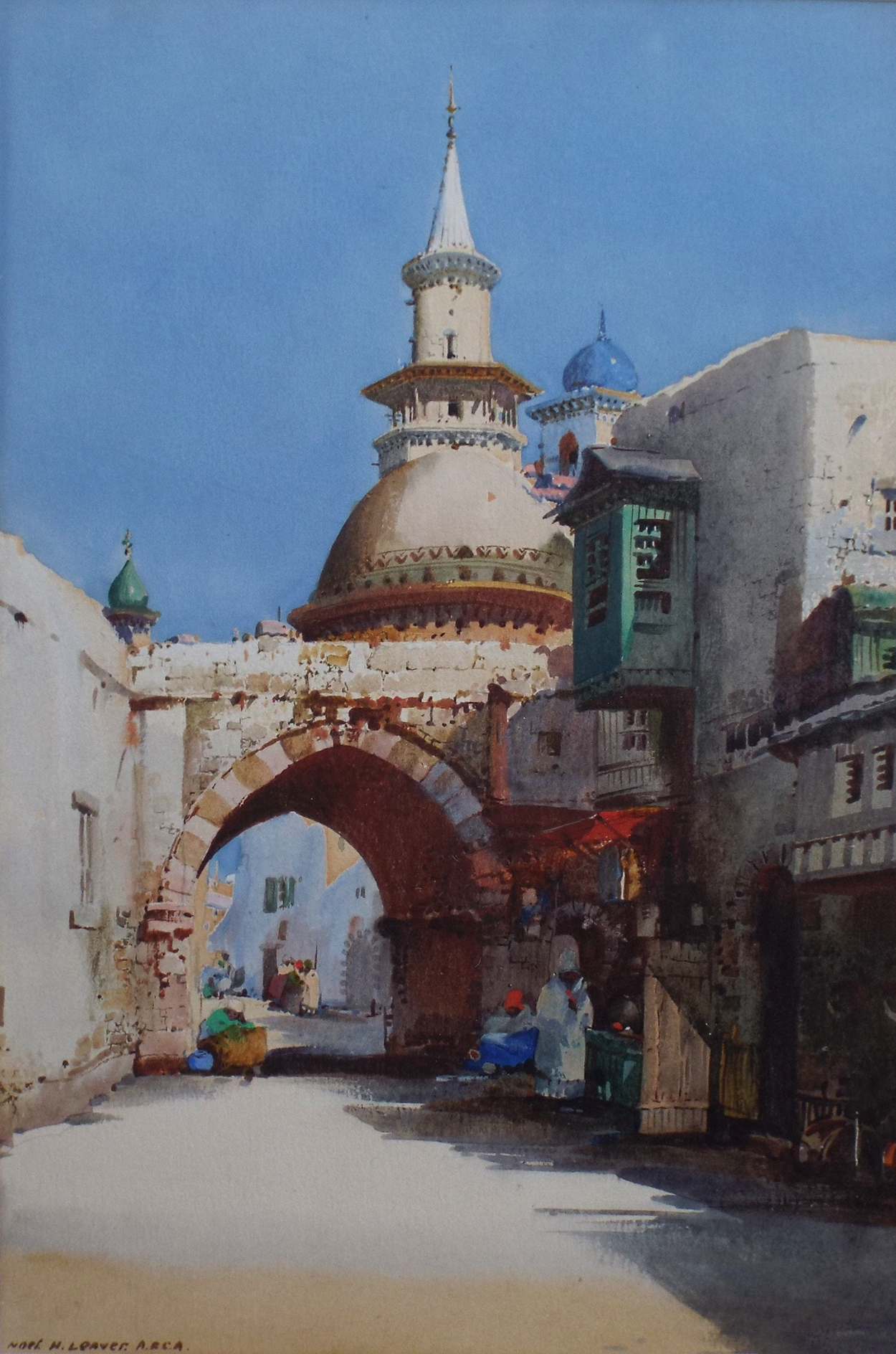 Tangier Street Scene – Baron Fine Art