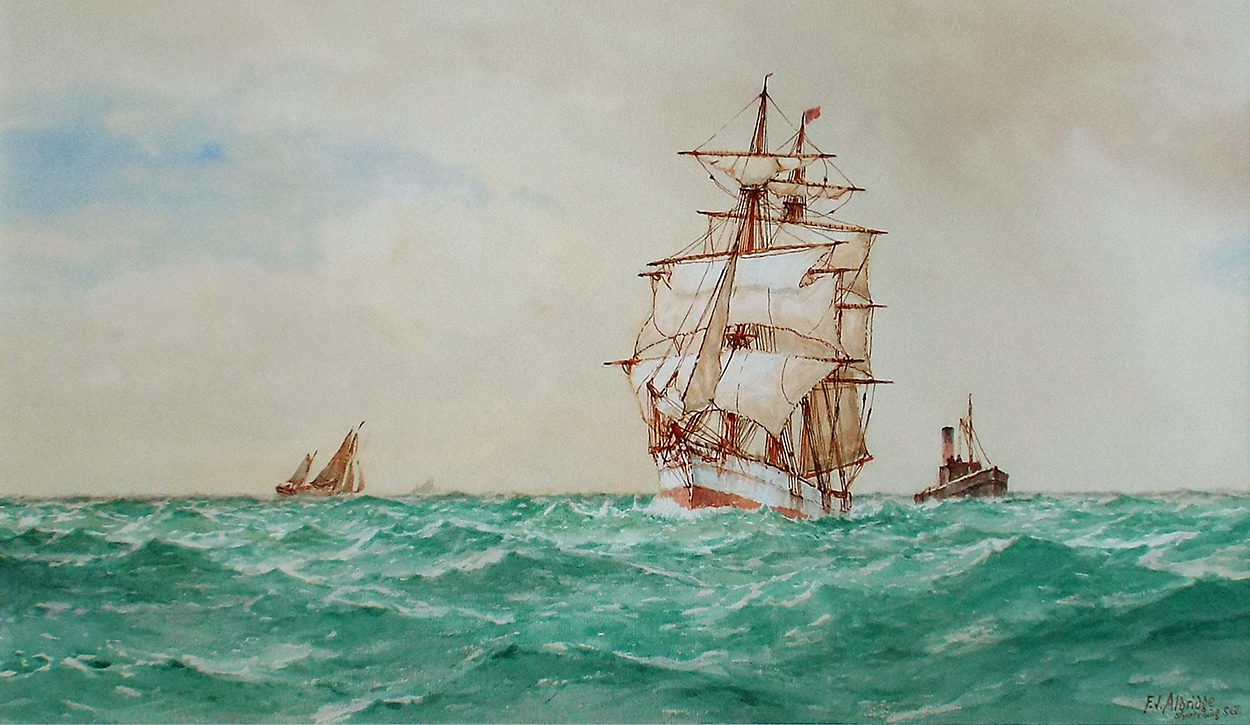 Shortening Sail – Baron Fine Art