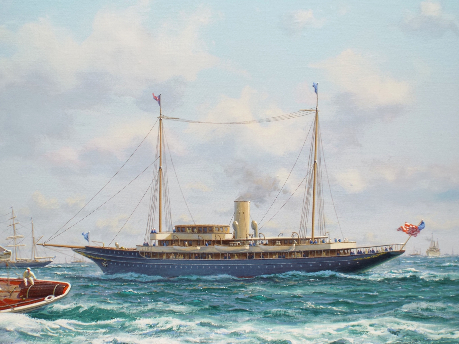 America’s Cup 1934, Endeavour and Rainbow – Baron Fine Art