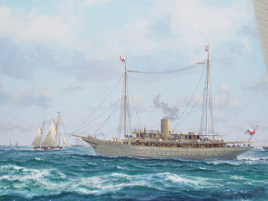 America’s Cup 1934, Endeavour and Rainbow – Baron Fine Art