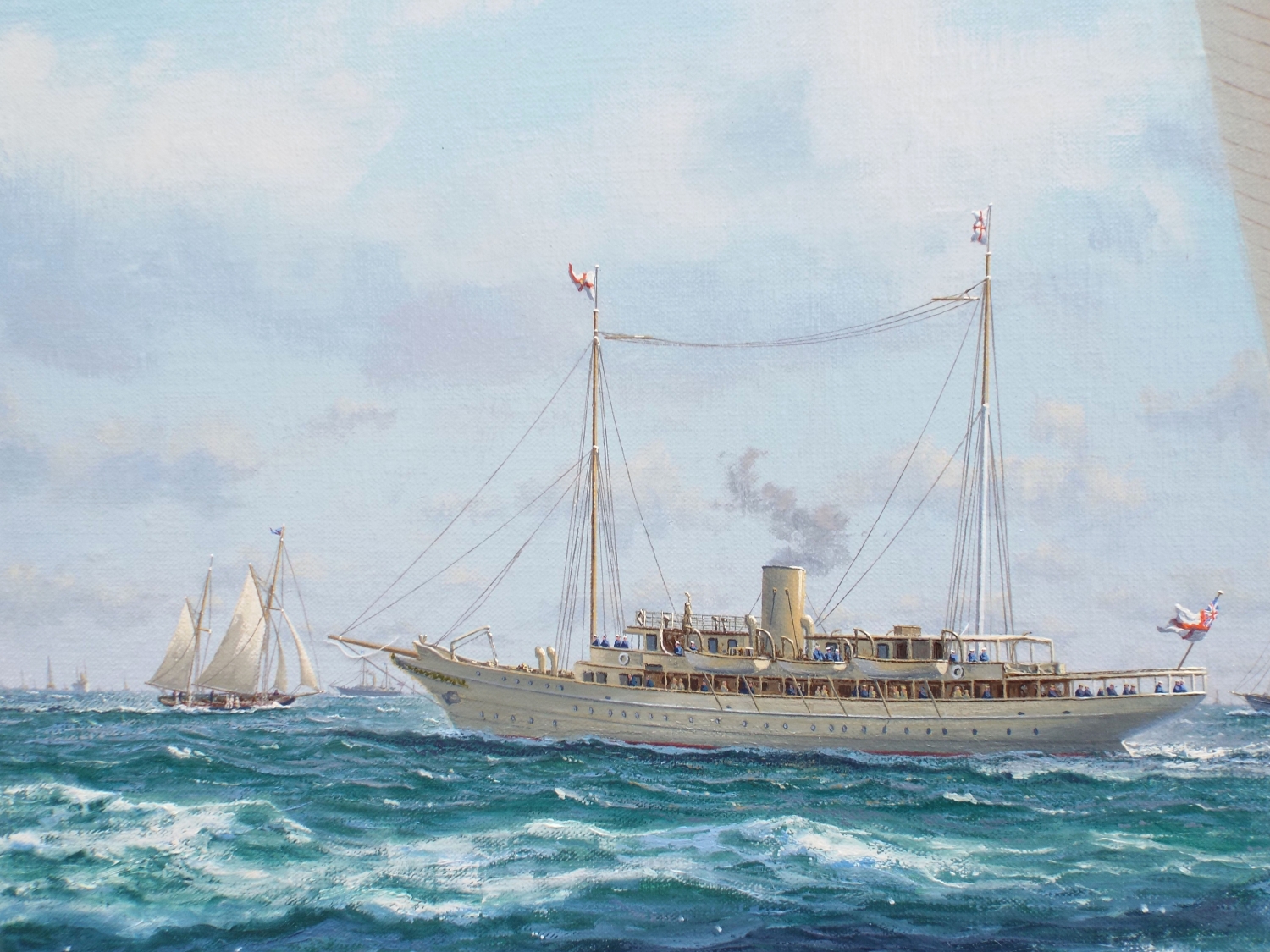 America’s Cup 1934, Endeavour and Rainbow – Baron Fine Art