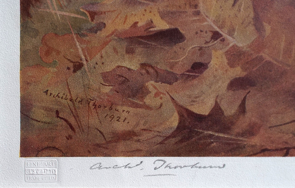 Under the Holly – Jay, 1921 – Baron Fine Art