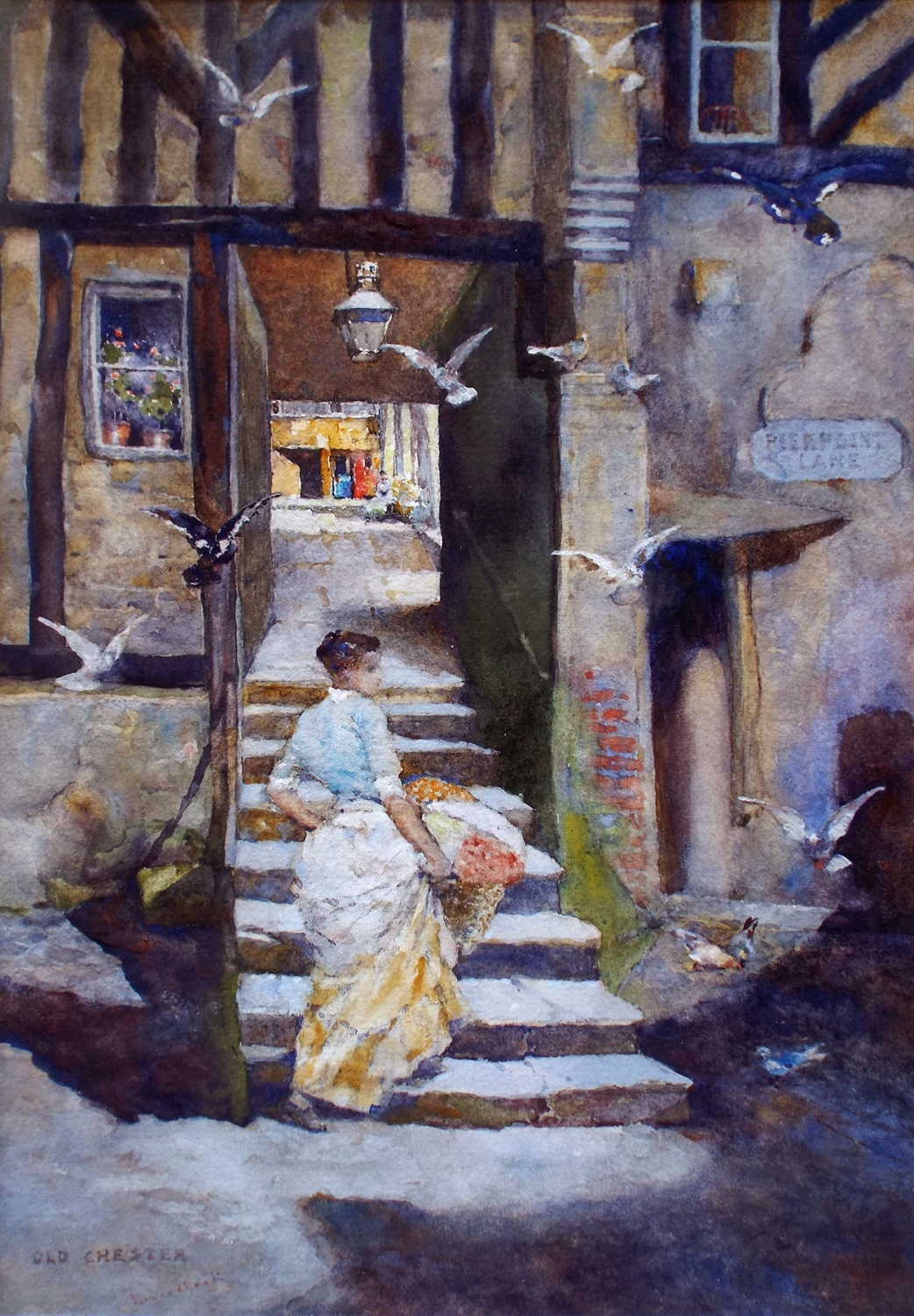 Old Chester – Pierpoint Lane – Baron Fine Art