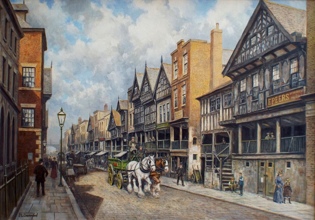 Watergate Street, Chester – Baron Fine Art