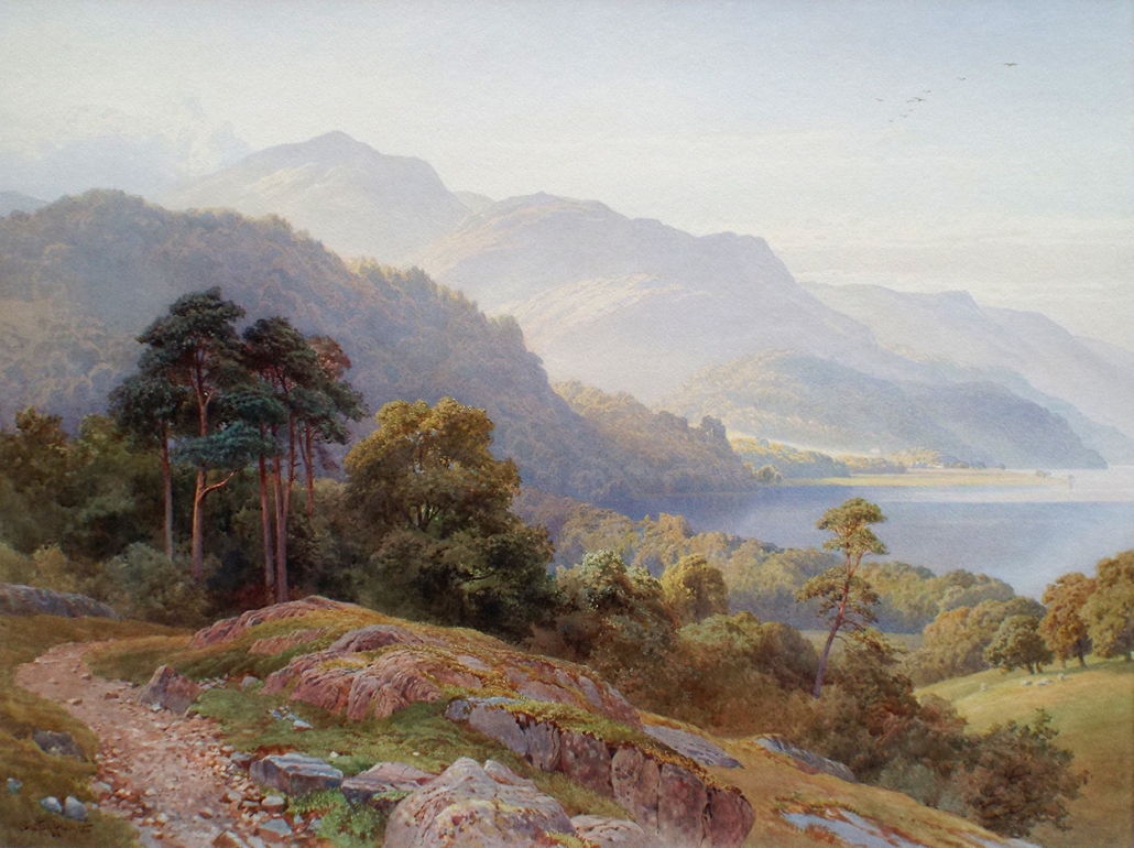 A Day of Showers & Mist, Windermere – Baron Fine Art