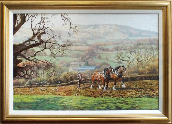 Horses in a Field – Baron Fine Art