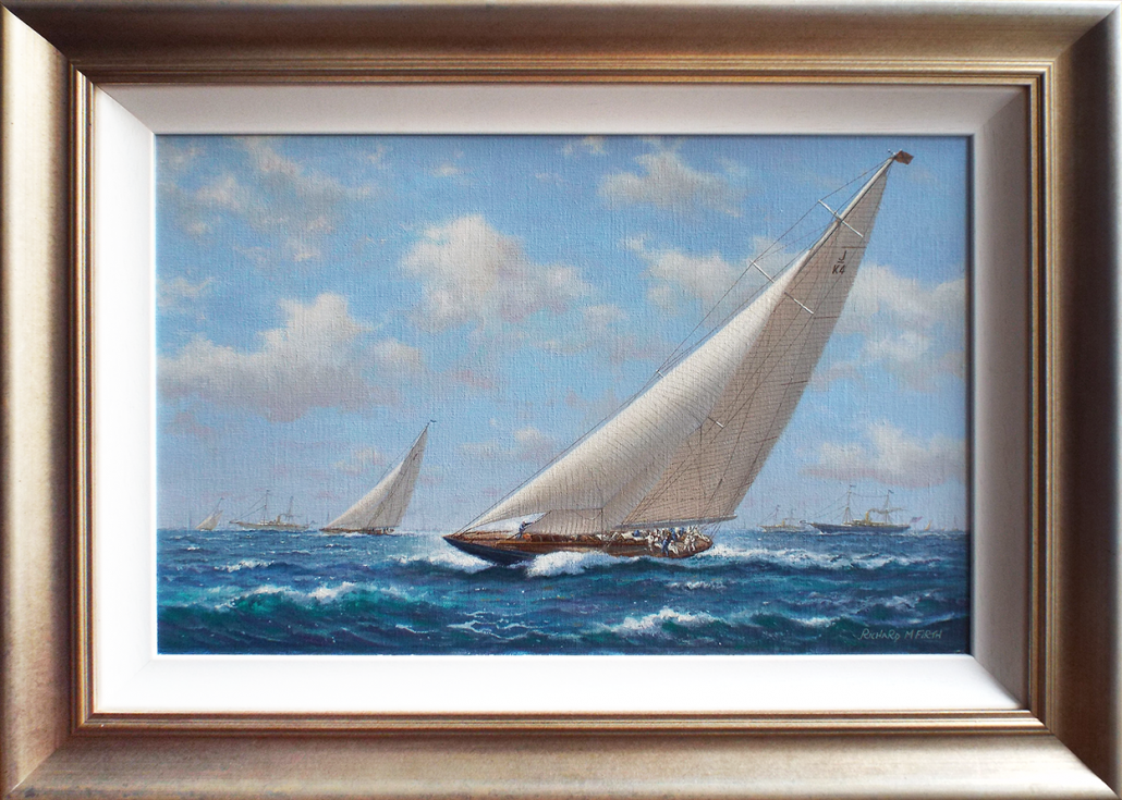 America’s Cup 1934, Endeavour & Rainbow – Baron Fine Art