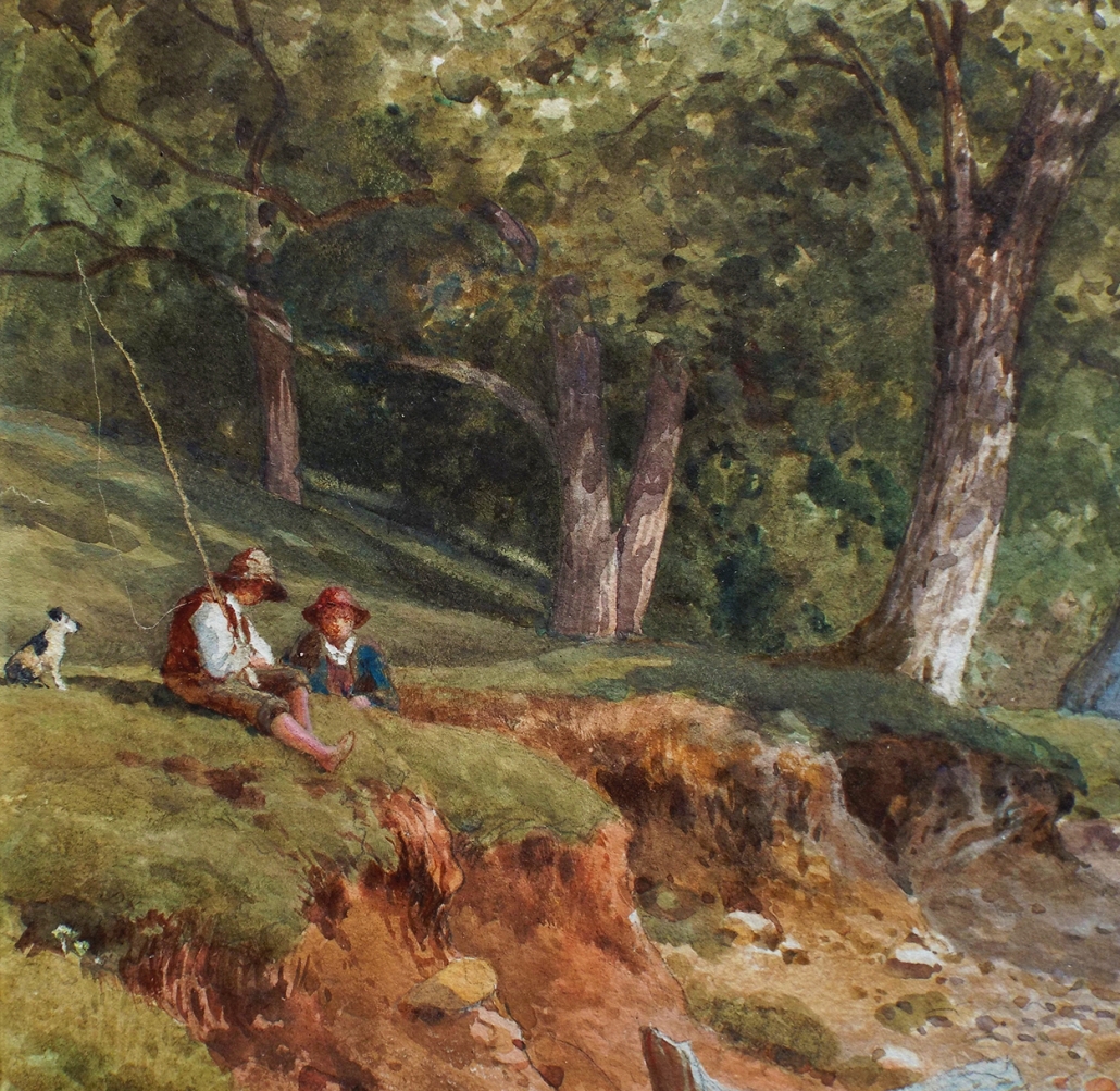 River Landscape – Baron Fine Art