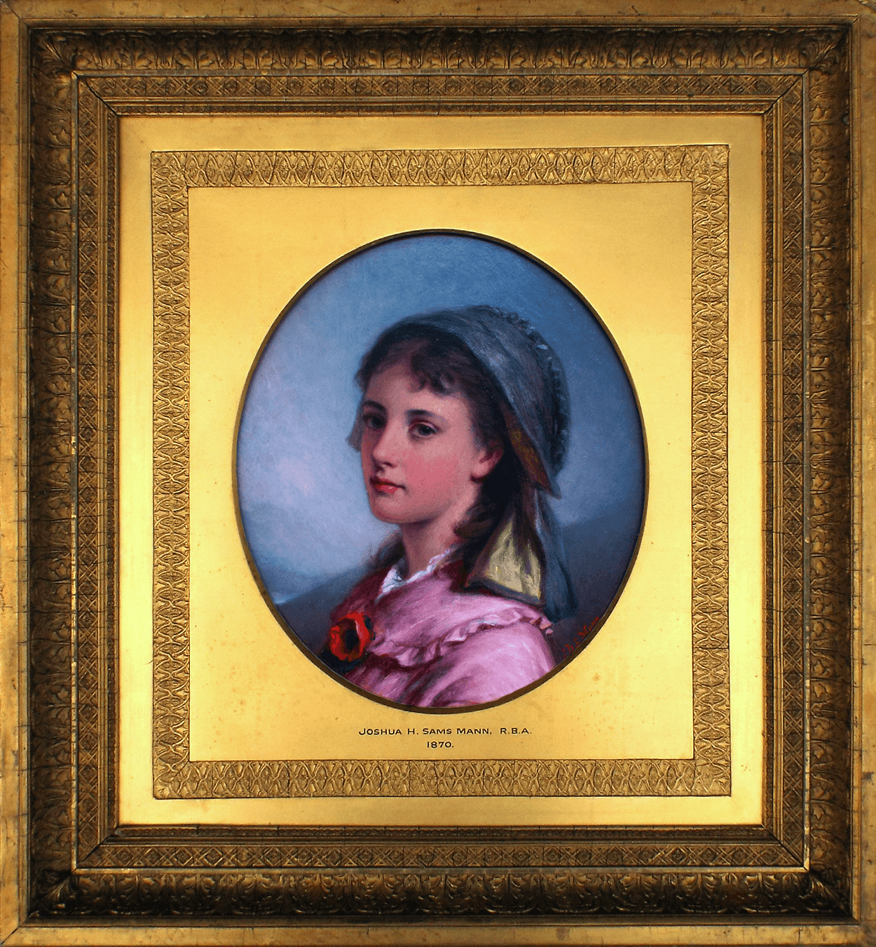 Portrait of a Country Girl – Baron Fine Art