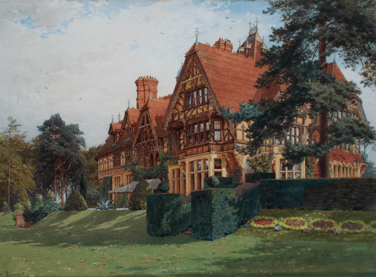 Portrait of a Mansion House – Baron Fine Art