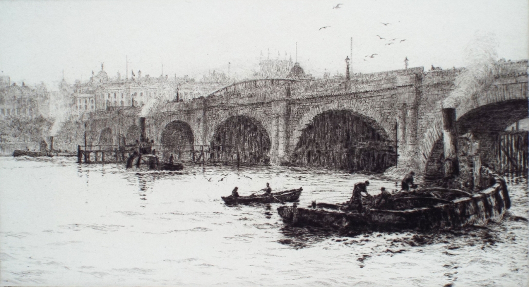 Old Waterloo Bridge – Baron Fine Art