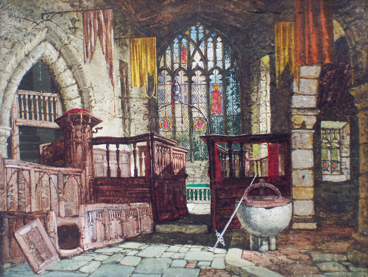The Chapel at Haddon Hall – Baron Fine Art