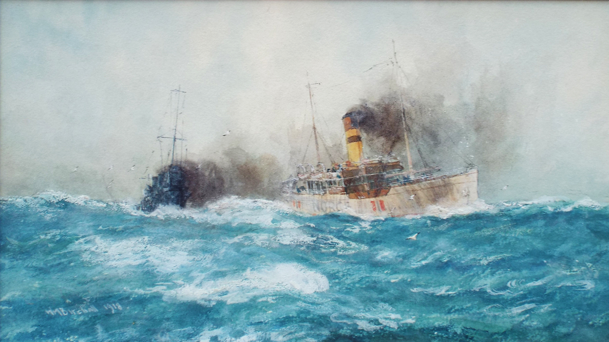 ‘Norce’ Out at Sea – Baron Fine Art