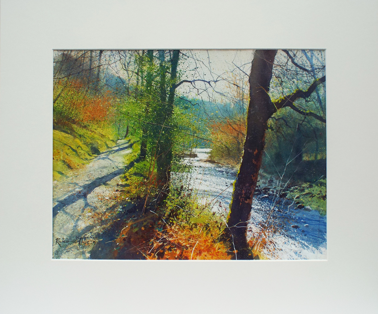 A Walk Up A River Path – Baron Fine Art