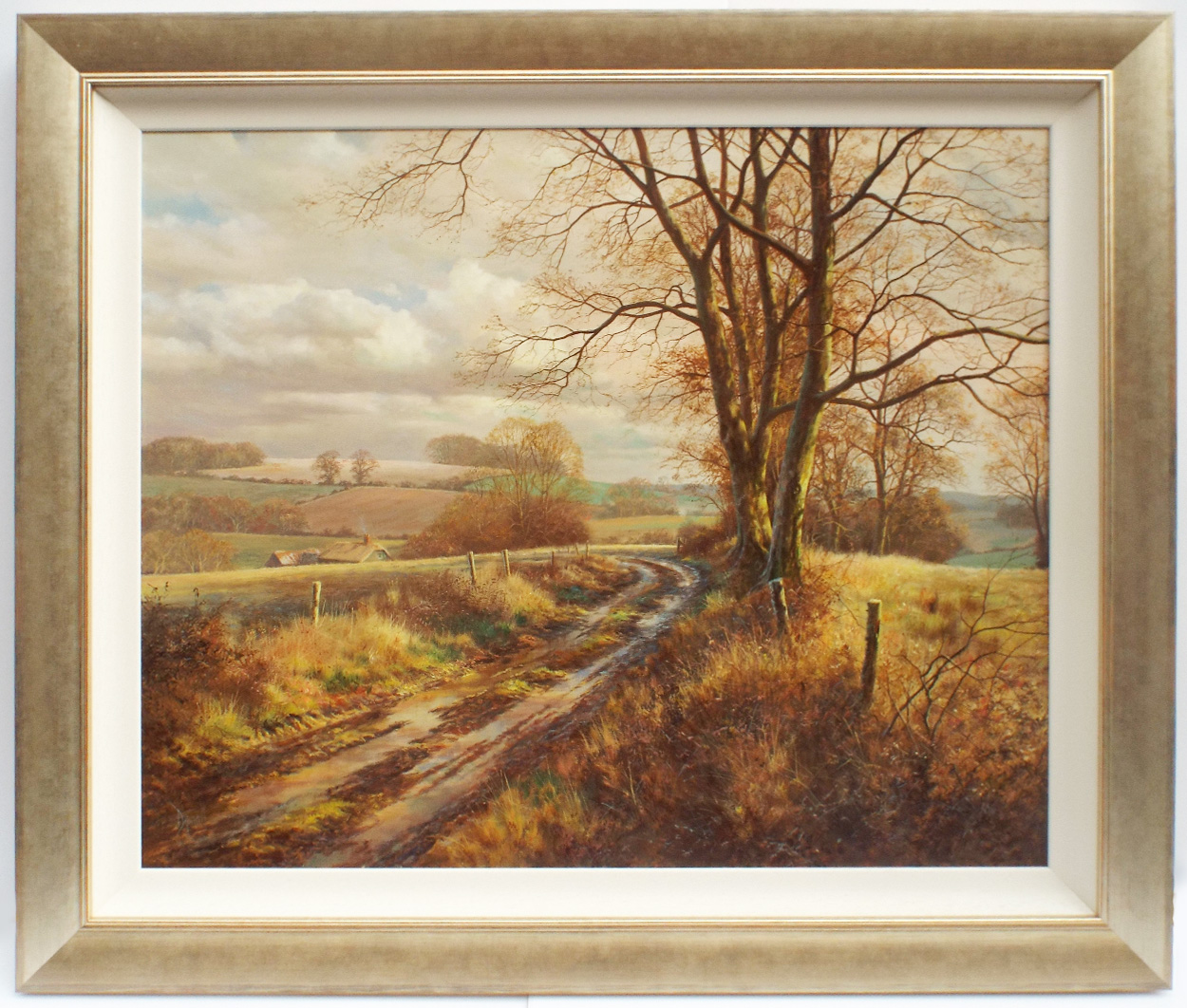 Track to the Farm in Autumn – Baron Fine Art