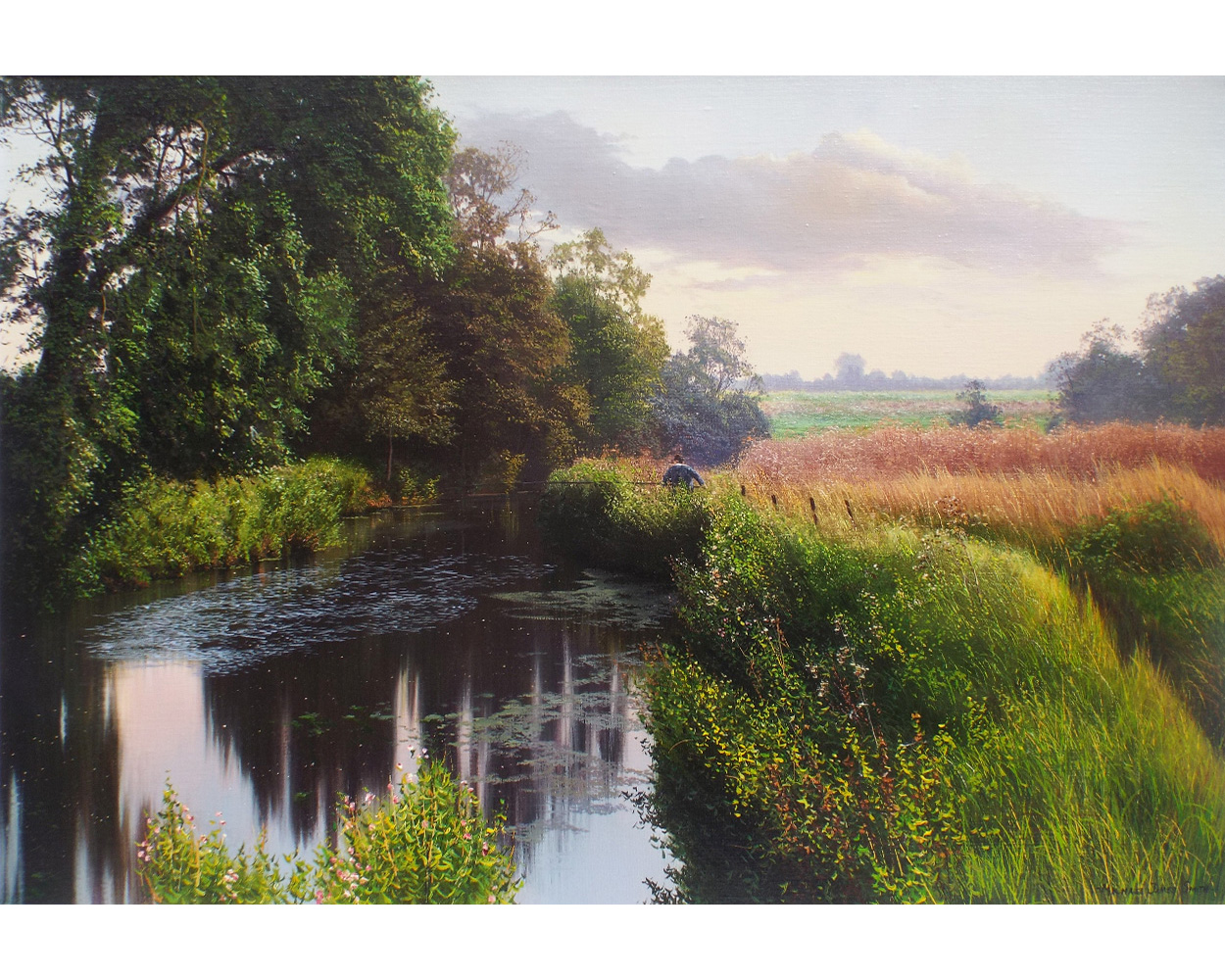 The River Gipping, Suffolk – Baron Fine Art