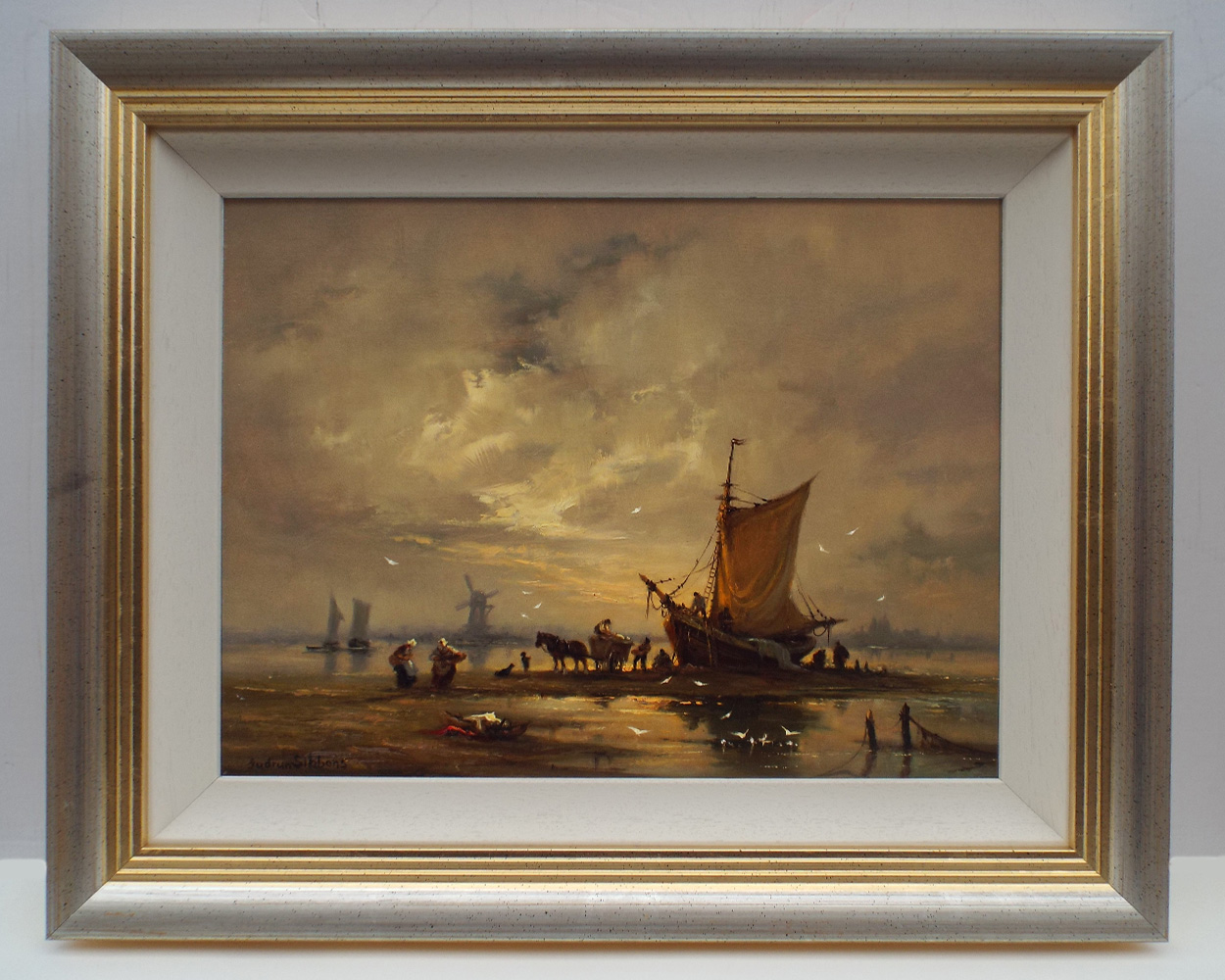 Unloading The Boat – Baron Fine Art